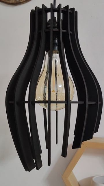 Светильник подвесной WL20/1 Black в стиле лофт