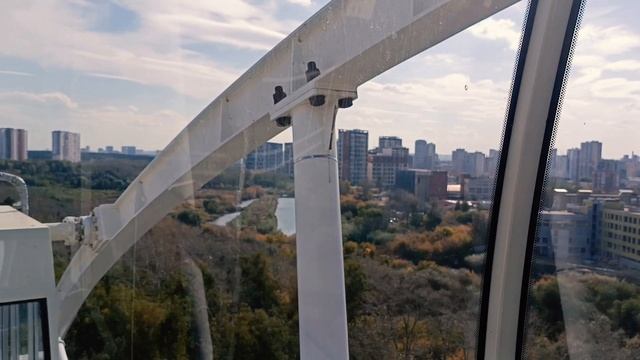 Вид с колеса обозрения (Парк Маяковского)