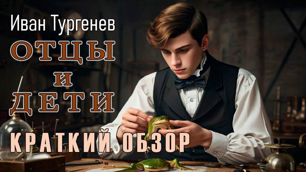 Краткий обзор романа Ивана Тургенева "Отцы и дети".