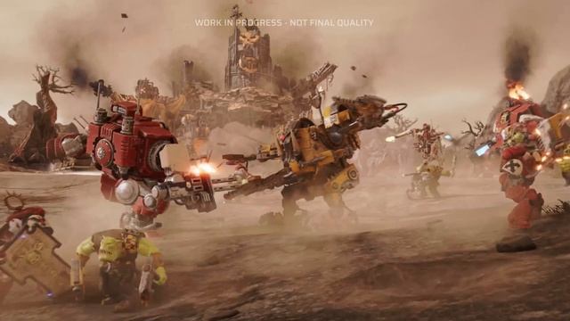 Warhammer 40 000 Dawn of War IV – Back to War In Engine Trailer
