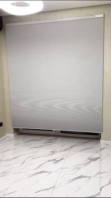 Автоматическая штора-гофре на дверной проем