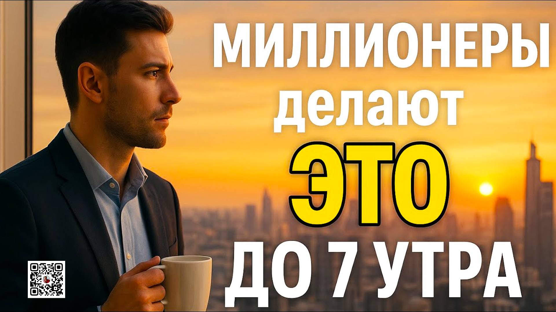 Магия утра Как стать богатым - Богатые делают это до 7 утра!