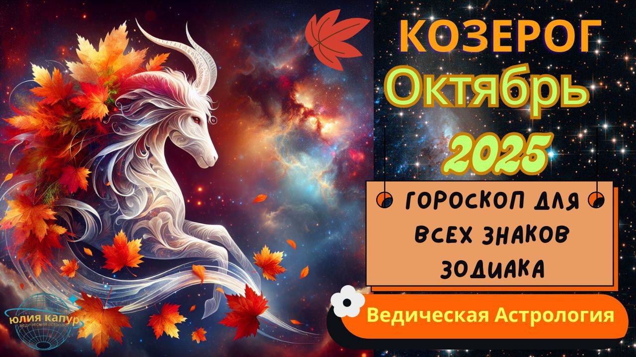 Козерог♑️ - гороскоп на Сентябрь 2025 года. От Юлии Капур