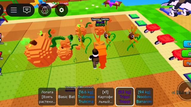 играю в  игру в роблокс.