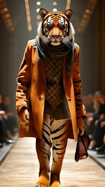 Модный показ.Очаровательные животные.