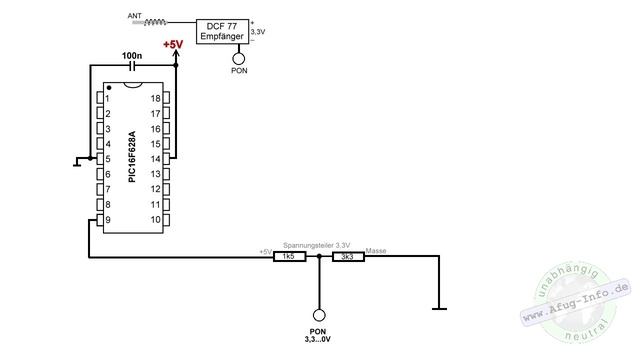 DCF77 dekodieren  Funktionsweise einfach erklärt  Dekodier Schema  Funkuhr  (rus)
