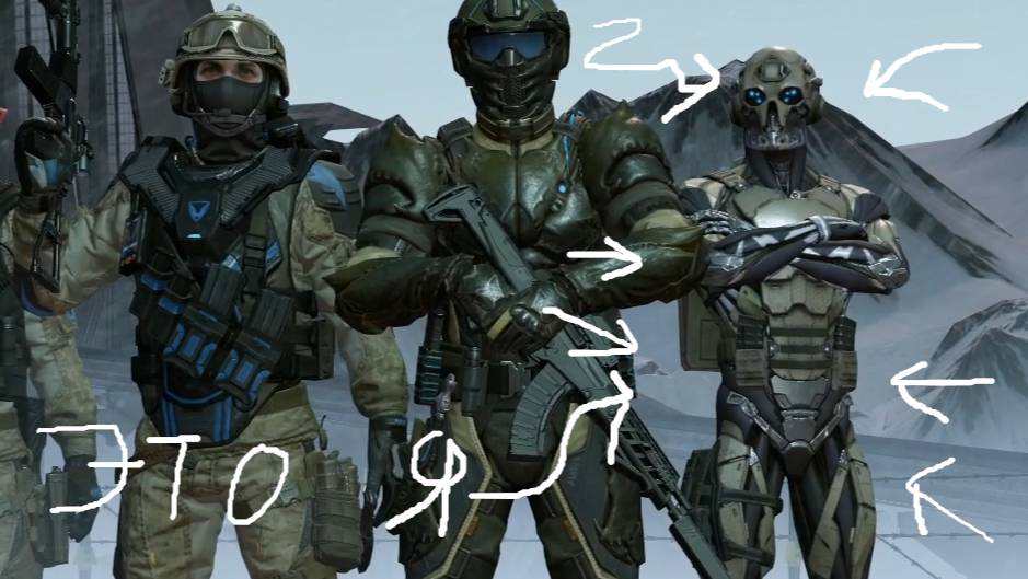 Играем за робота || Warface #6