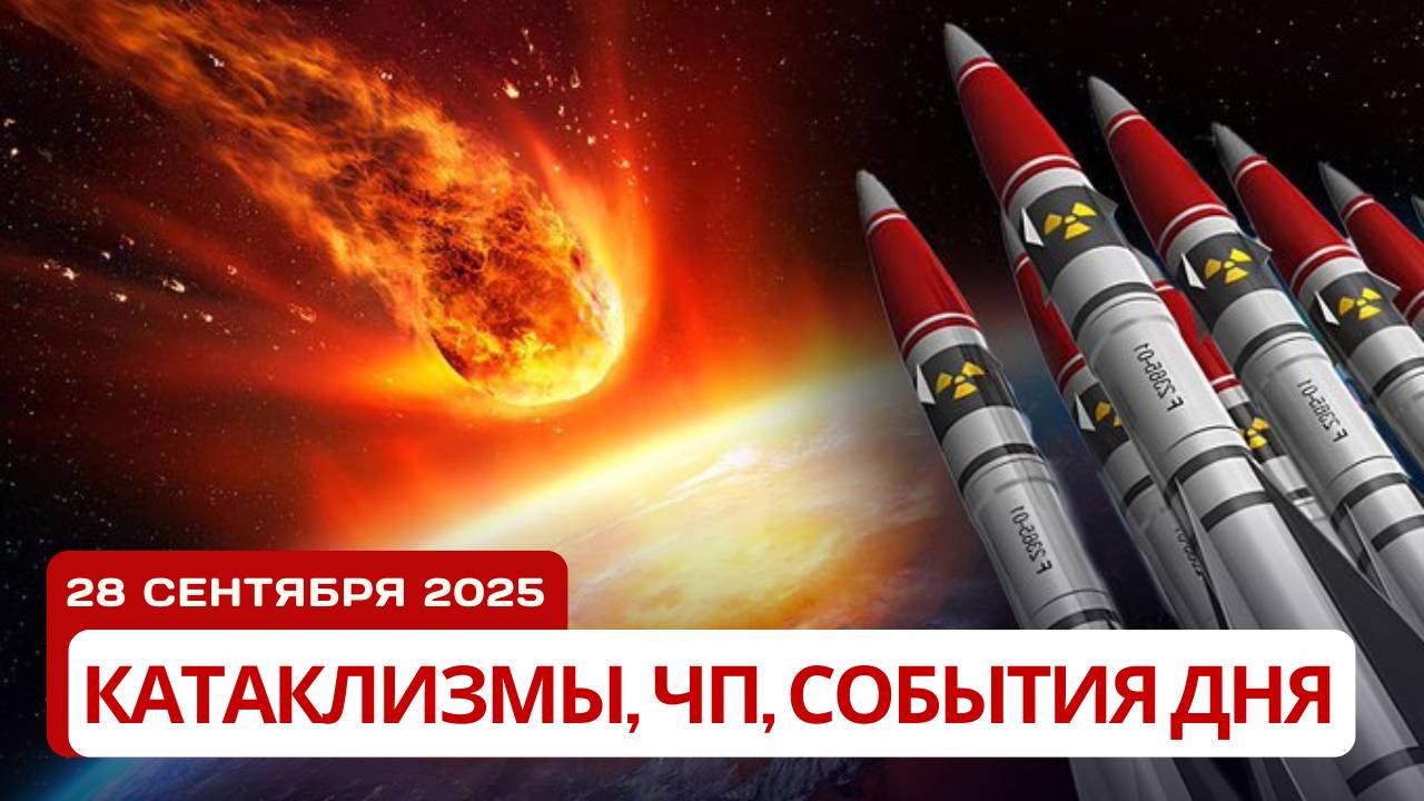 Новости Сегодня 28.09.2025 - ЧП, Катаклизмы, События Дня Москва, Китай Индия США Европа