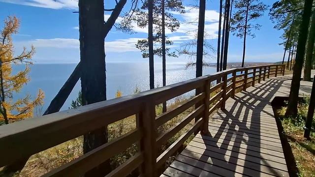 Осень в Северобайкальске 28 сентября 2025