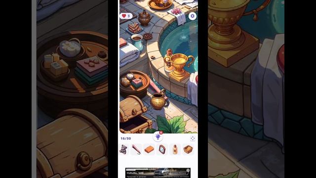 игра Найди скрытые объекты 30 уровень