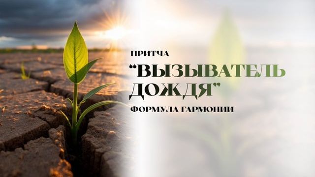 Притча о вызывателе дождя. Формула гармонии.