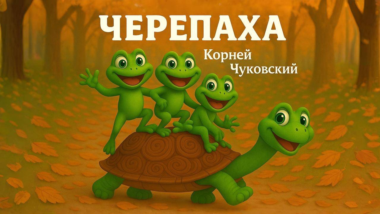 ЧЕРЕПАХА - Мультик сказка для детей !