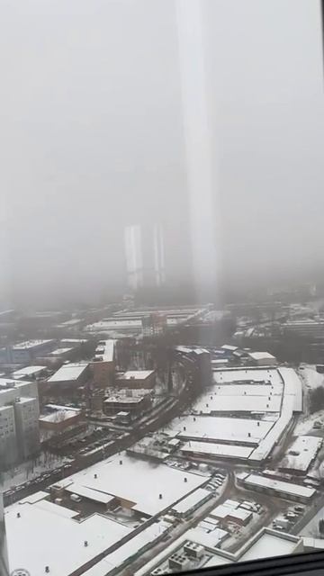 Двойная штора-гофре (день-ночь) на панорманые окна