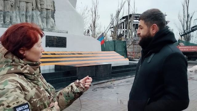 Интервью с скульптором-рестовратором Кареном Парсамяном в Мариуполе