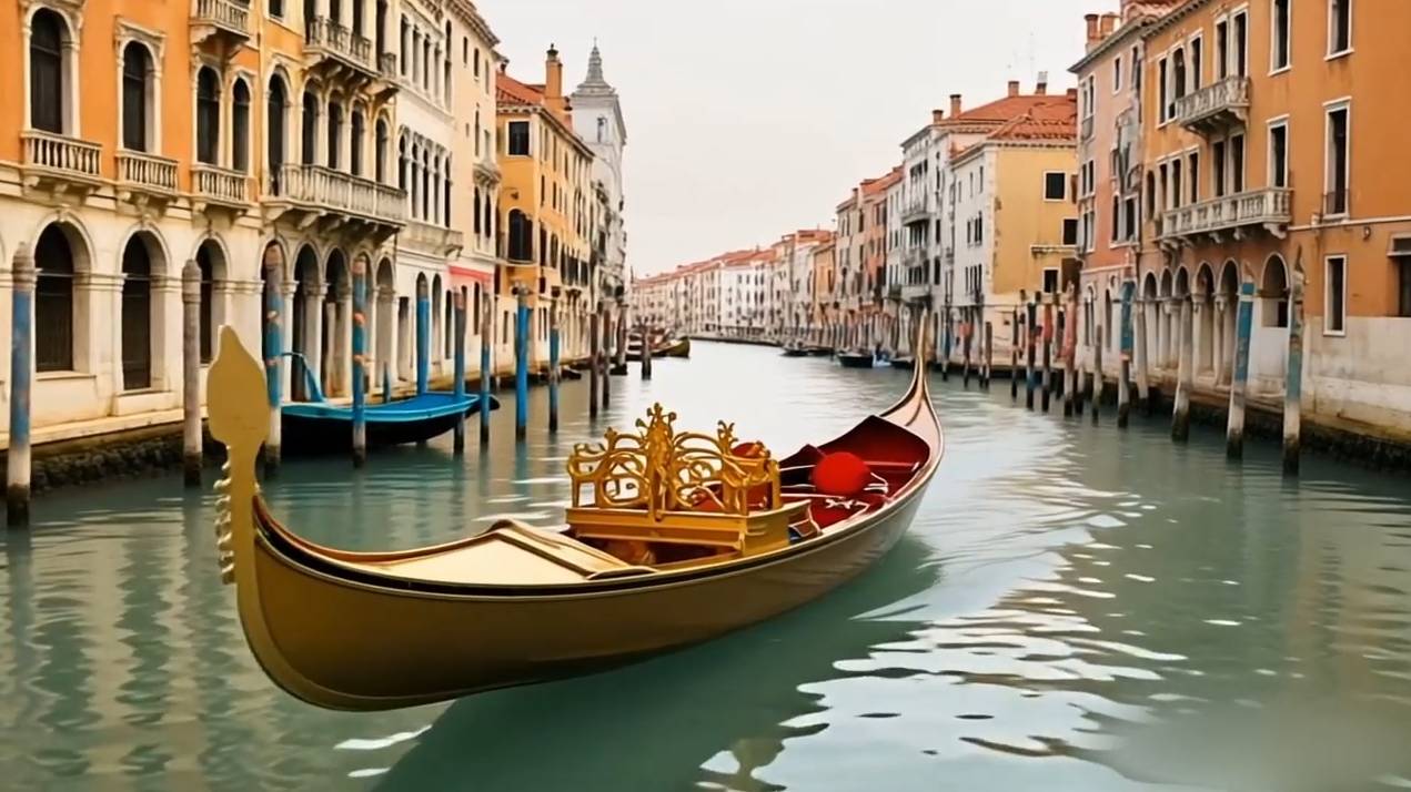 Золотой рояль Steinway & Sons в Венеции