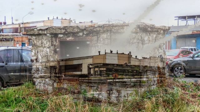 Промзона на 1-й Стахановской. Кемерово