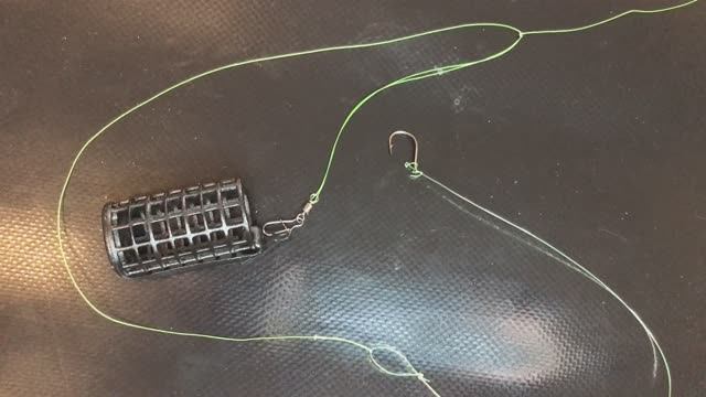 Фидерный монтаж собираем за две минуты прямо на рыбалке!