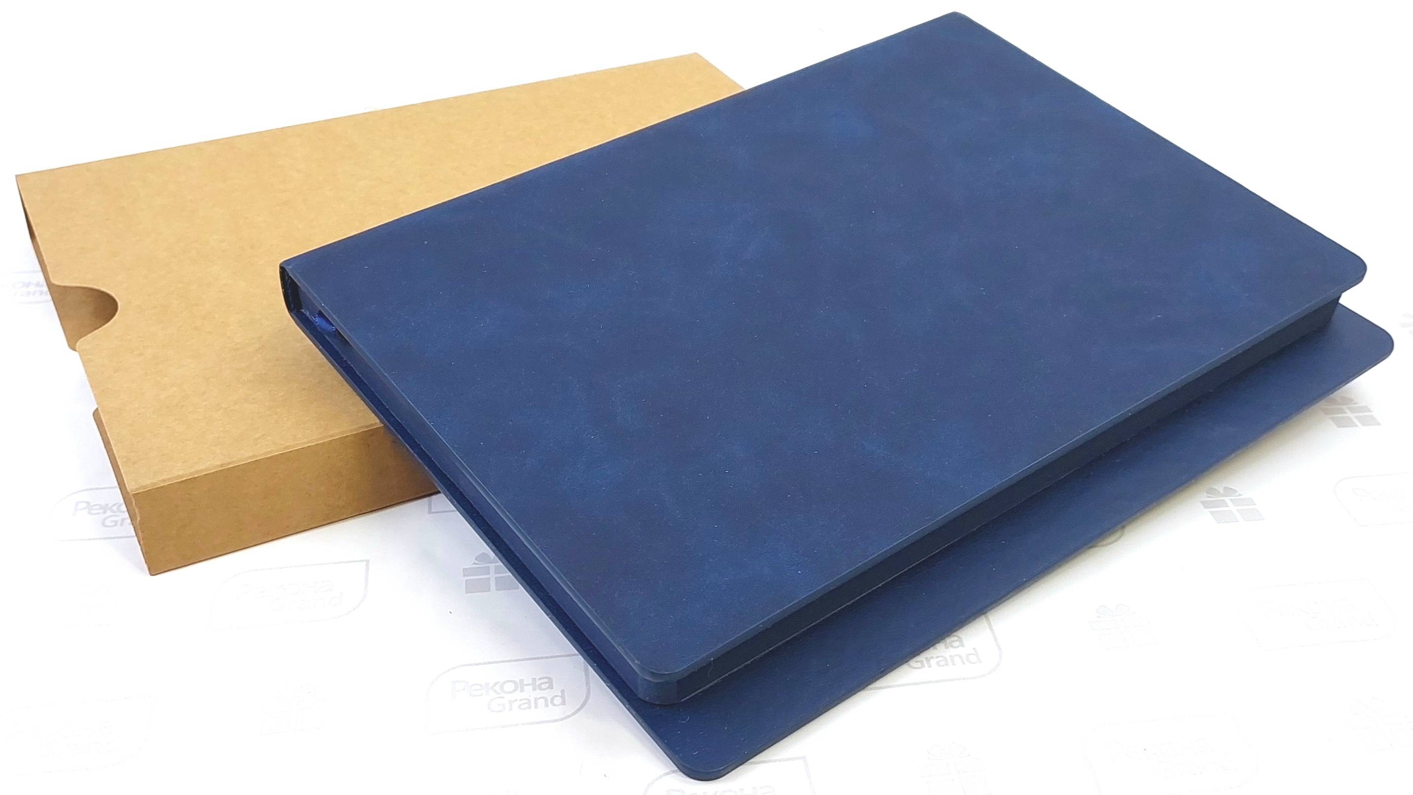 Темно-синие ежедневники Solas