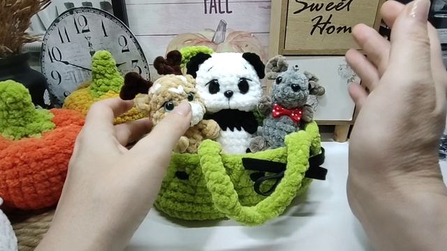 Отчёт в вязальном квесте "Лесные звери". Обзор нового вязального марафона.