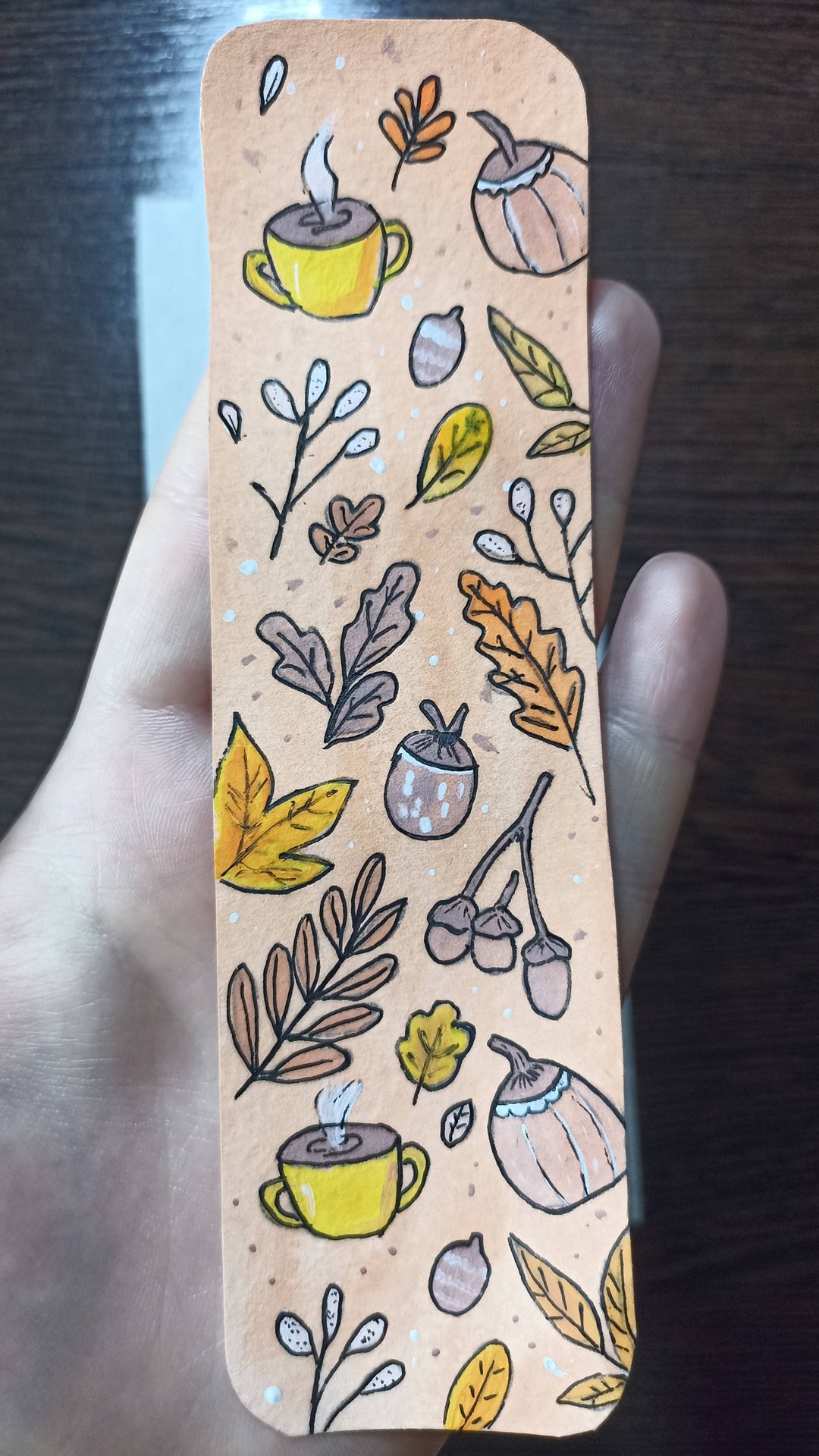 Рисунок гуашью / Осенний антураж