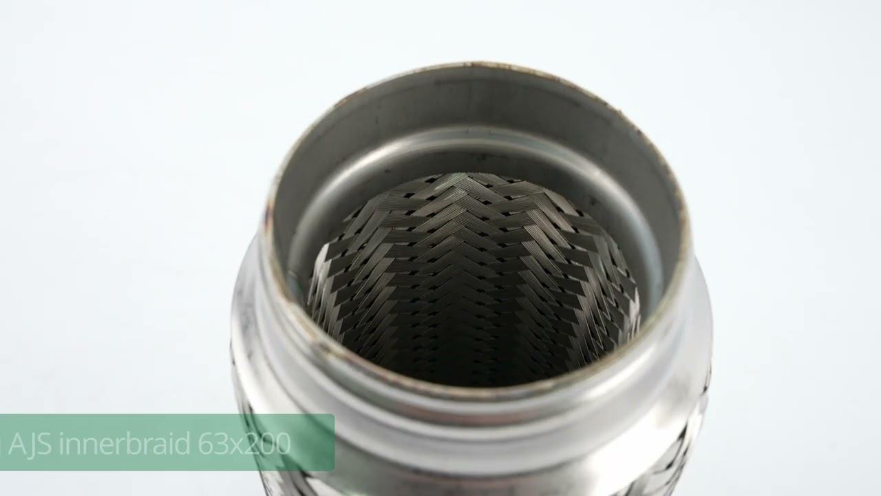 Гофра глушителя AJS innerbraid 63х200