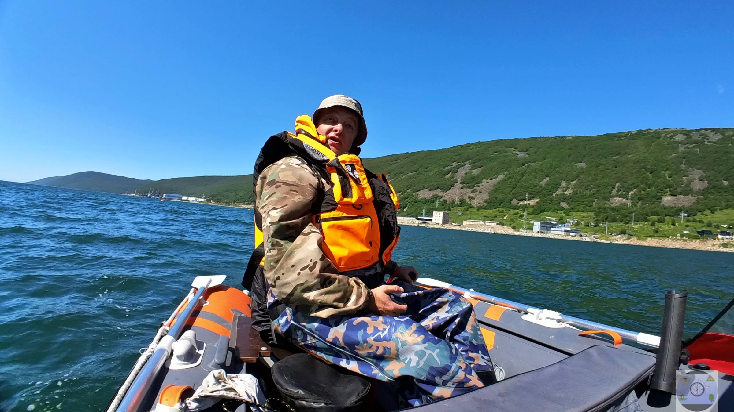 Магадан обкатка мотора Гладиатор 9.9 Рыбалка    и покатушки част 4  2025 год