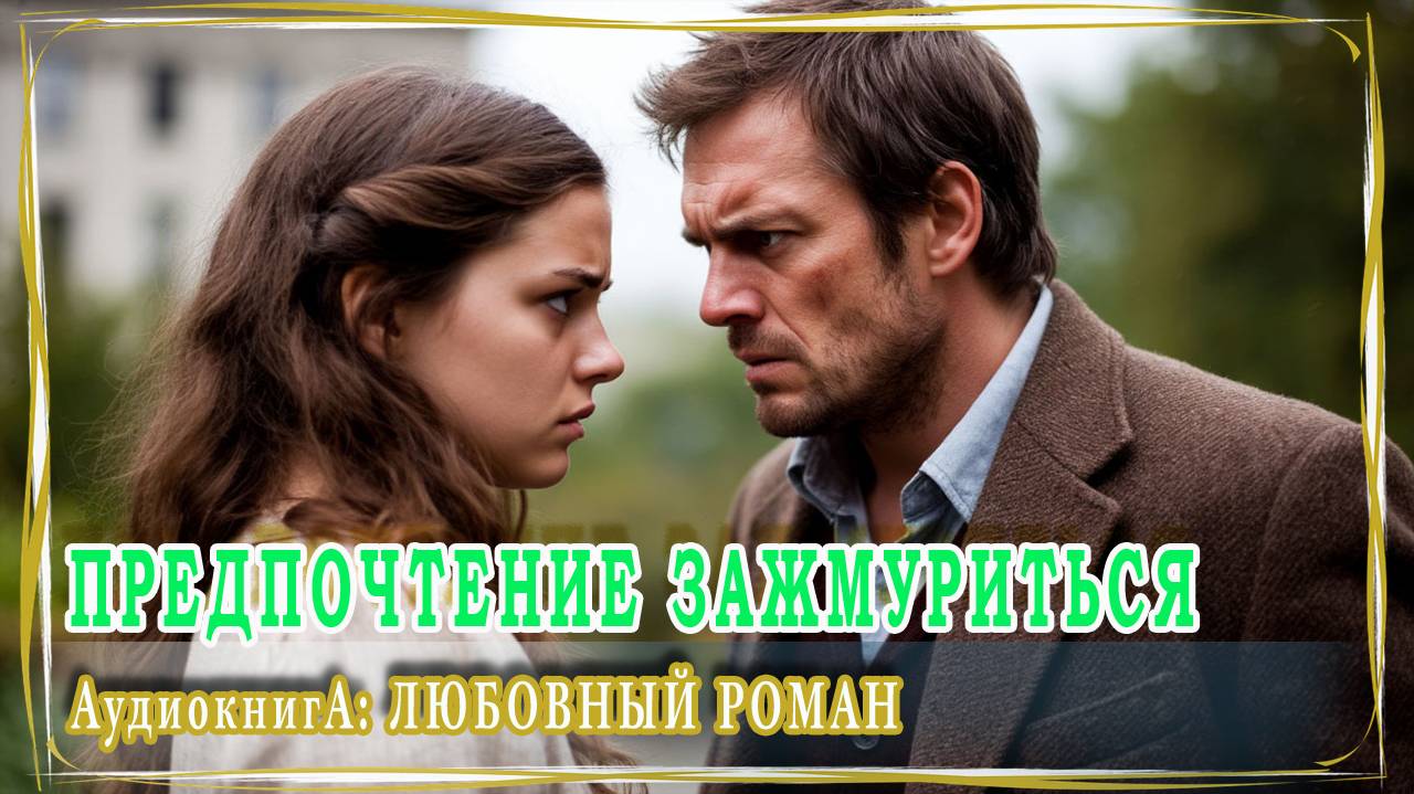 АУДИОКНИГА ЛЮБОВНЫЙ РОМАН: ПРЕДПОЧТЕНИЕ ЗАЖМУРИТЬСЯ