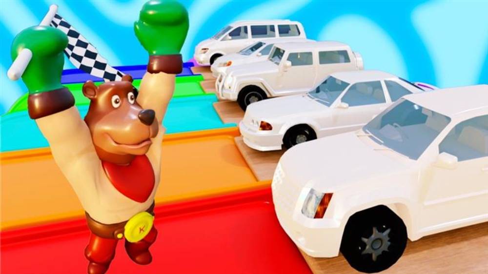 ФОРМЫ 🔴🟧 ФИГУРЫ  ВЕСЕЛО ИЗУЧАЕМ 🐻  Мультик- развивашка