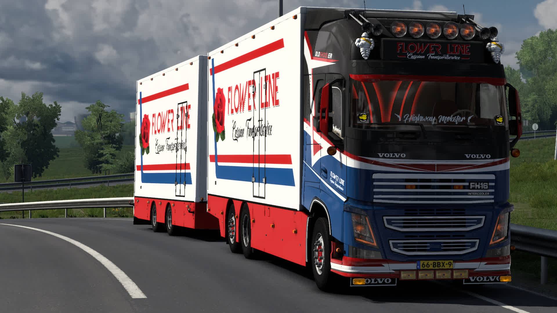 409 / ETS2 1.55 / Volvo FH16 Flowerline