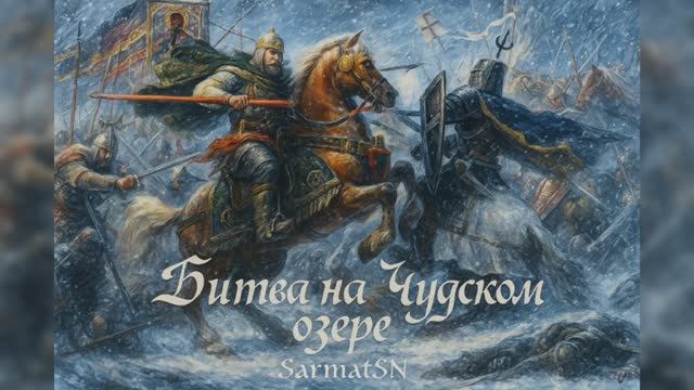 SarmatSN - Битва на Чудском озере (Нейро-Клип)