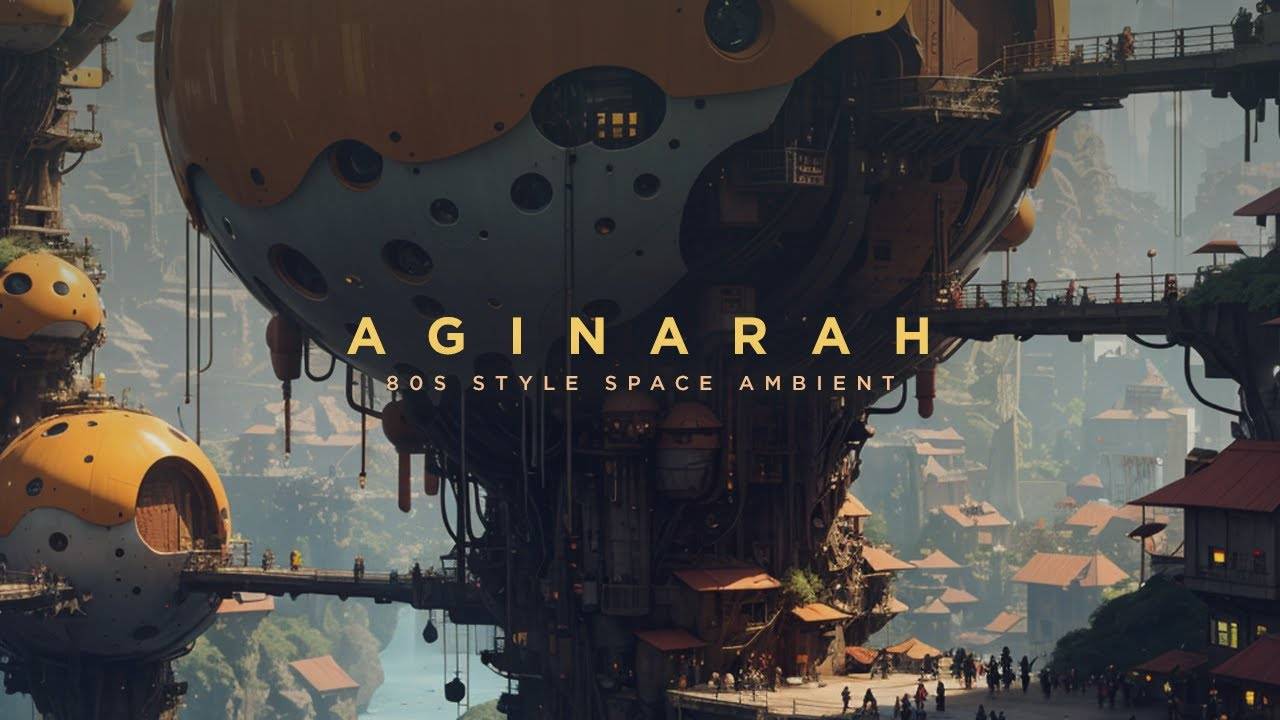 👾🎧 City of Aginarah - 80s style space ambient (non cheesy) for space travellers
