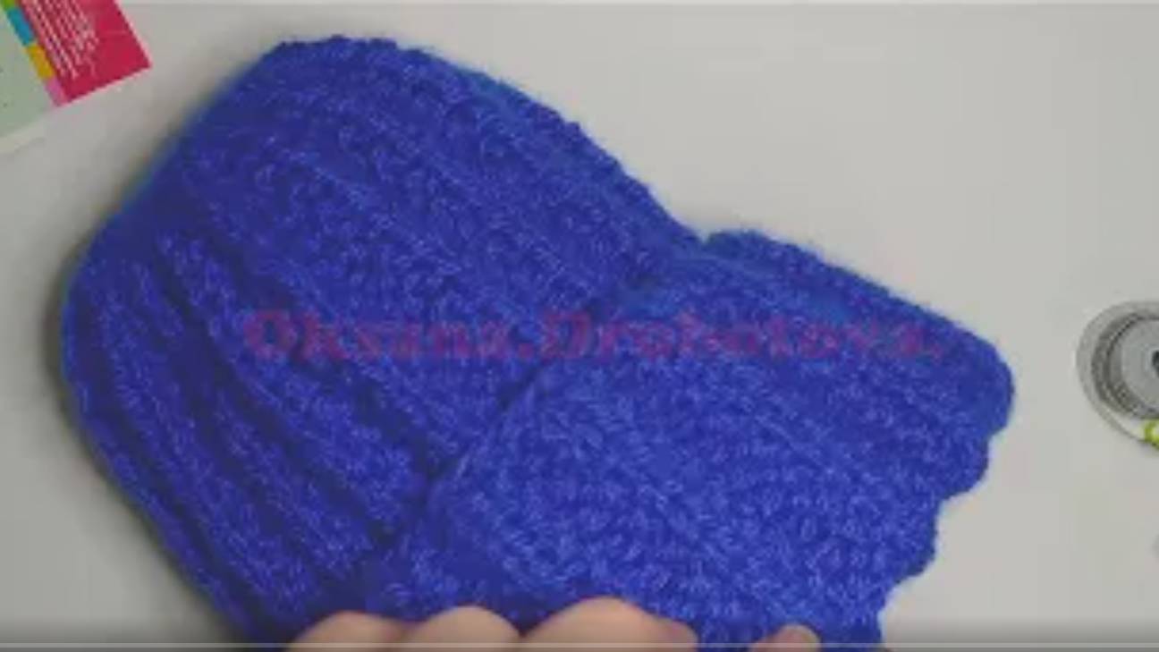 ПРОСТО И БЫСТРО СВЯЗАТЬ ТЁПЛУЮ ШАПКУ! ВЯЗАНИЕ СПИЦАМИ!