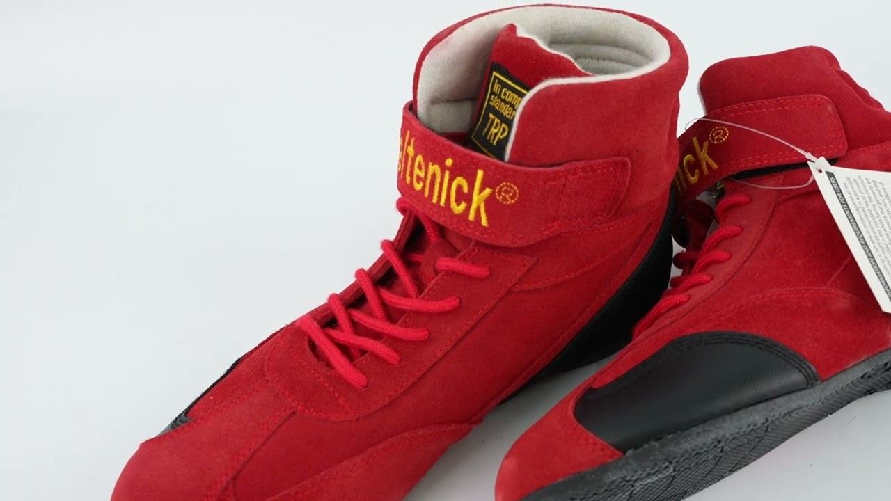 Ботинки для автоспорта Beltenick BTN-100 красные