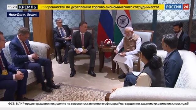 Сергей Данкверт в составе российской делегации посетил выставку World Food India 2025