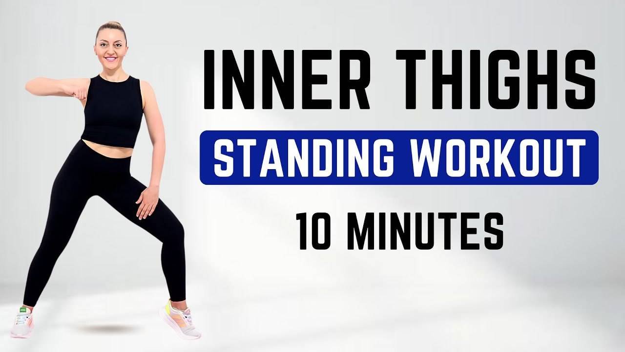 🔥10 МИНУТ ДЛЯ СТРОЙНЫХ БЕДЕР🔥ТРЕНИРОВКА СТОЯ🔥 ДЛЯ ПОХУДЕНИЯ🔥