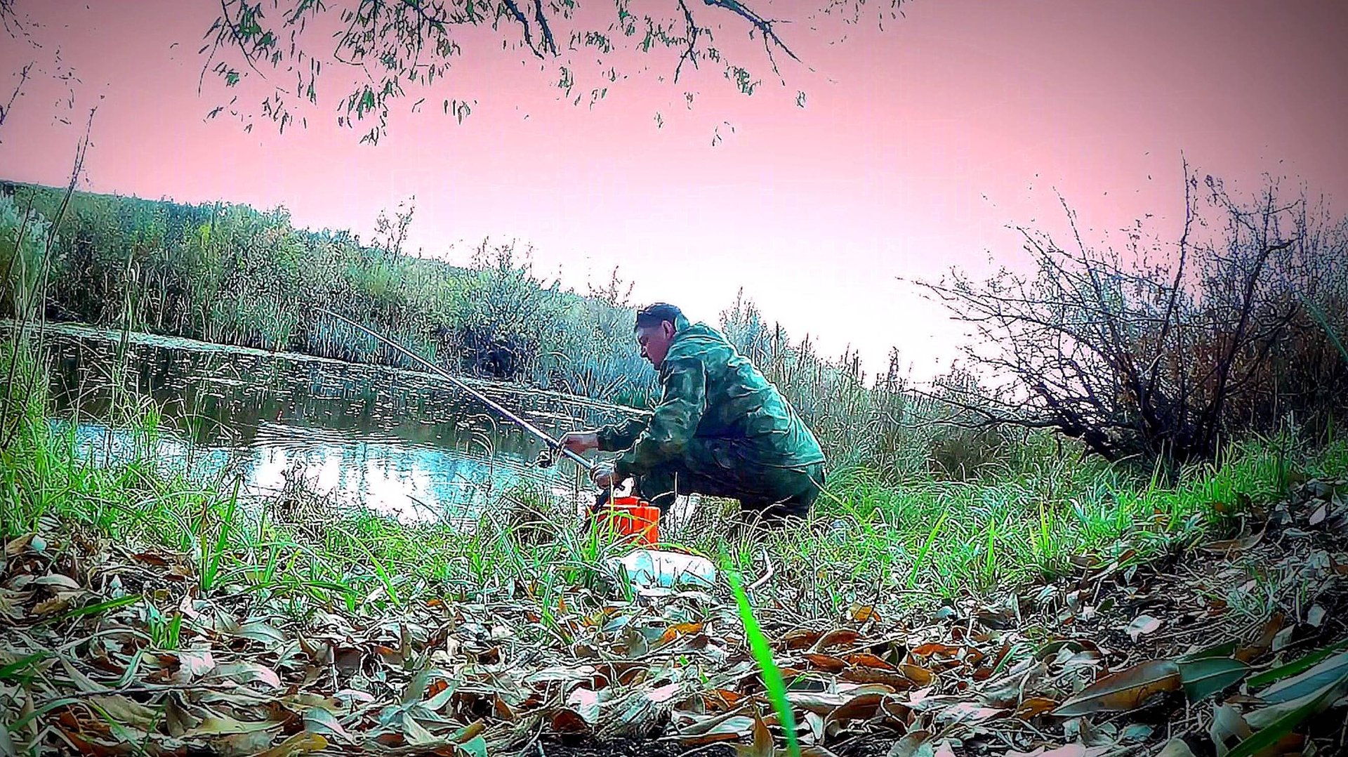 Ловля Щуки на Живца осенью! Подводная съемка