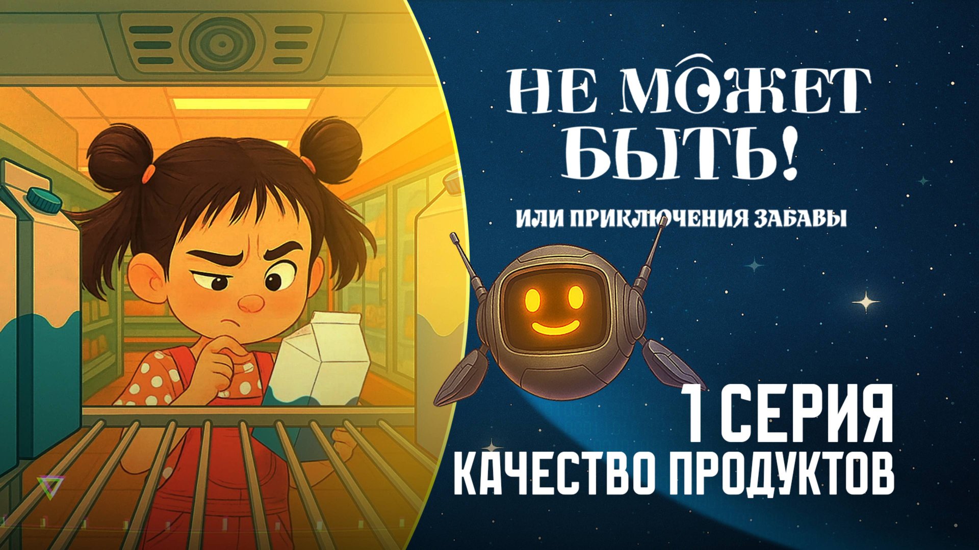 Сериал «Не может быть! или Приключения Забавы» – 1 серия. Качество продуктов