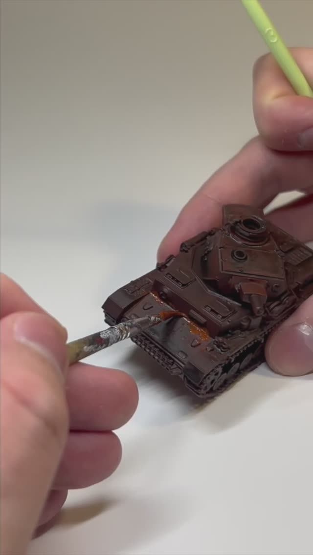 Панзер 4 в ржавом окрасе 1/72