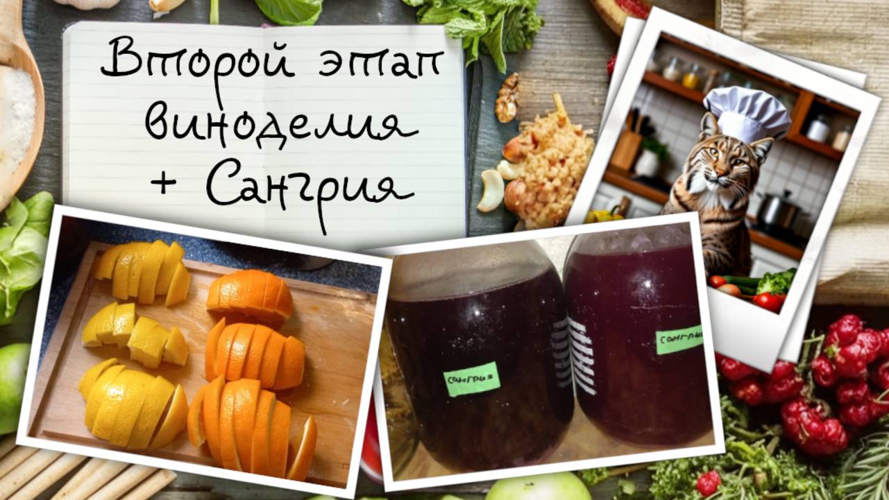 Вино домашнее. Часть 2. Попутно ставим сангрию