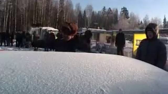 Гонки навыживание. Программа "Мотор-шоу"  Пермь. 2009 г.