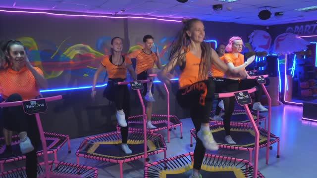 Джампинг в фитнес-студии PARTY FITNESS MSK