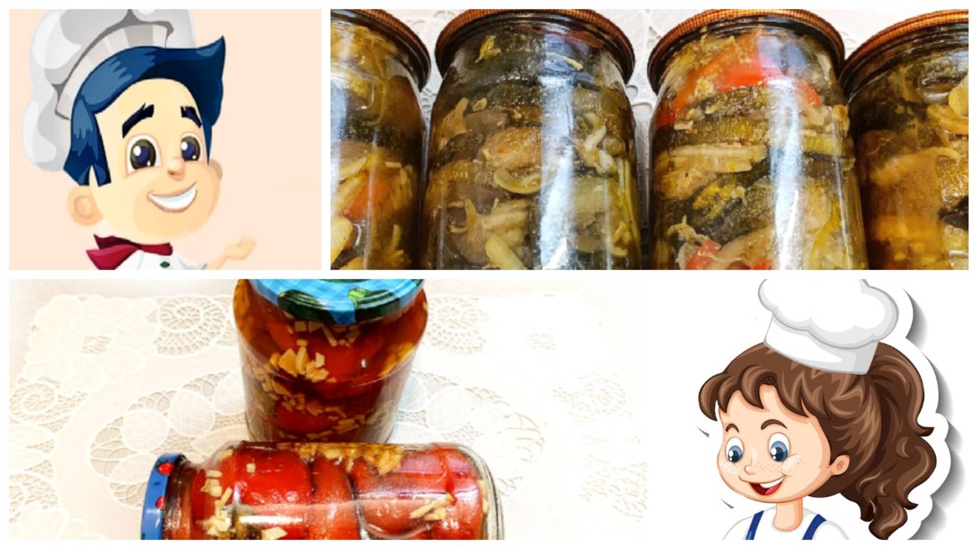 Жареные овощи: КАБАЧКИ и БОЛГАРСКИЙ ПЕРЕЦ на зиму! Пошаговые рецепты!