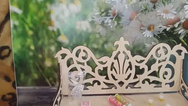 Обзор на фон для кукол, лавочку, чипсы, пиво и карты