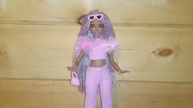 Обзор на Барби с косичками Дэлюкс Стайл Barbie Deluxe Style