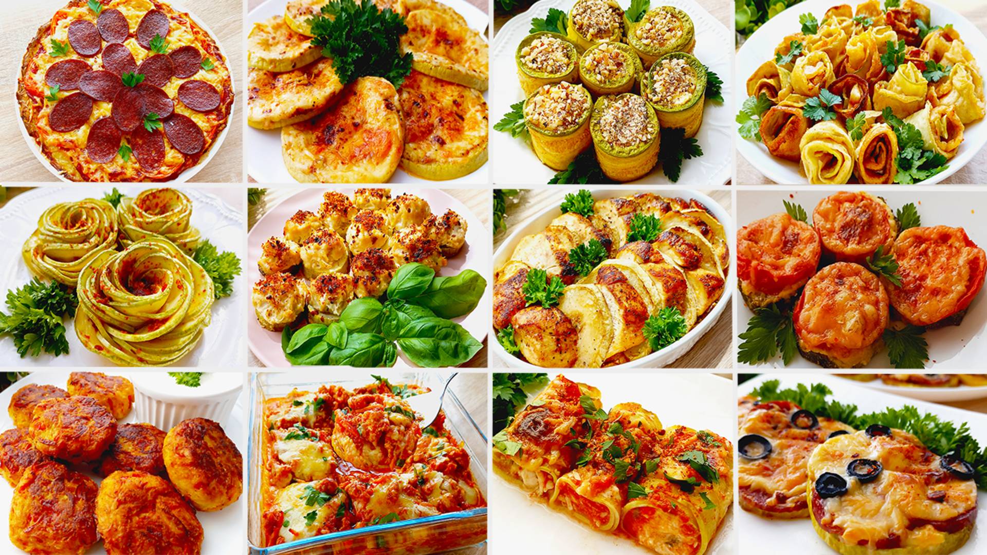 Кабачки 🔥 12 Рецептов ! Простые и Вкусные Блюда На Каждый День!