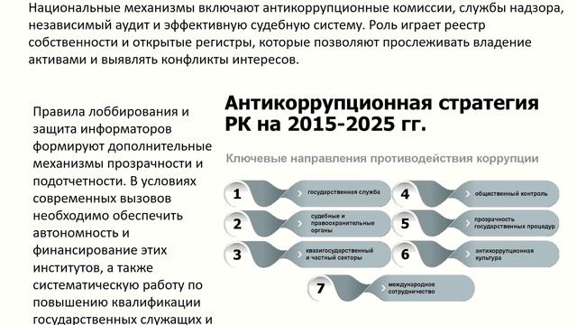 Видео обзор "Коррупция, как глобальная проблема современности"