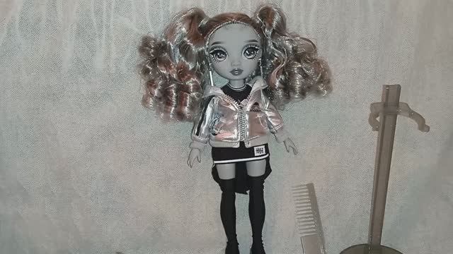 Обзор на куклу Рейнбоу Хай-Шедоу Хай Николь Стил Rainbow High-Shaow High Nicole Steel часть 2