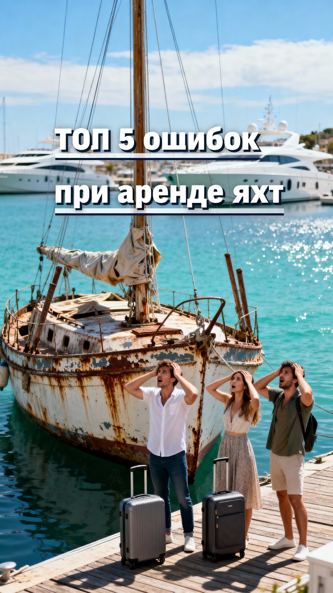 Как не ошибиться с яхтой #yachting #sailing