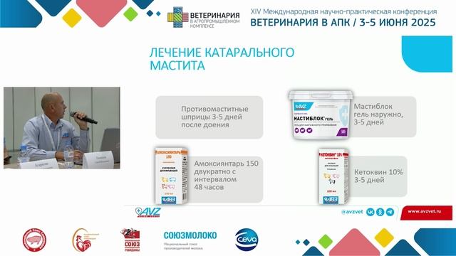 Пименов С. В. Комплексный подход к профилактике и лечению мастита. Нетипичные случаи.