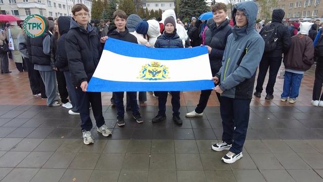 На городской площади прошел флеш-моб